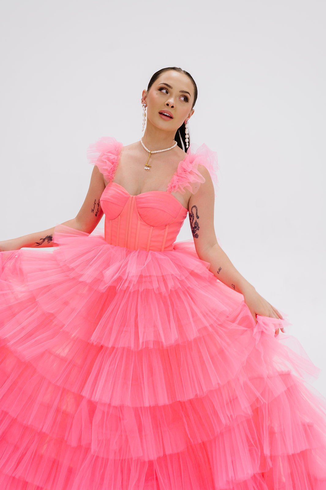 Kelly Gown - Pink (Pre-order) | Ava Gowns